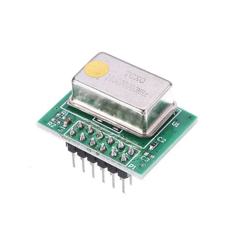 Tcxo Clock Clk A 10mhz Ppm 0 1 Tcxo Clock Oscillator Module For Hackrf One Acryl Sale Banggood