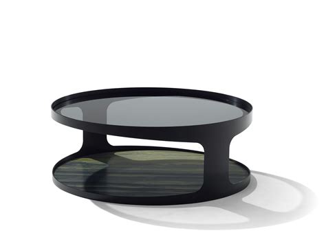 Colin Round Metal Coffee Table By Draenert Design Stephan Veit