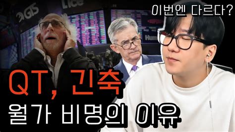 전문가들은 왜 하락장 경고를 할까ㅣ연준의 고강도 긴축금리인상 대차대조표 축소을 월스트리트가 두려워하는 이유 Youtube