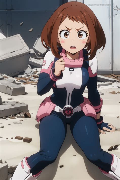 Pin De Estevan Olvera En Ochako Uraraka Chica Anime Personajes De Anime Personajes De