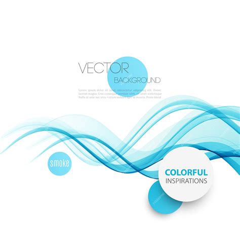 Premium Vector Abstract Curved Lines Background Template Brochure Design