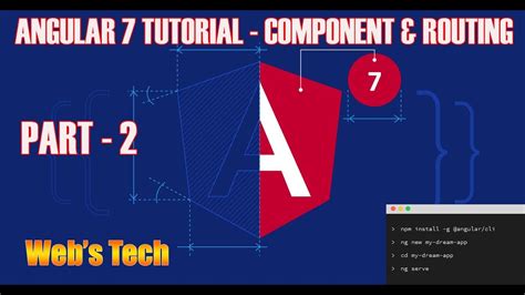 Angular 7 Tutorials Components And Routing Youtube