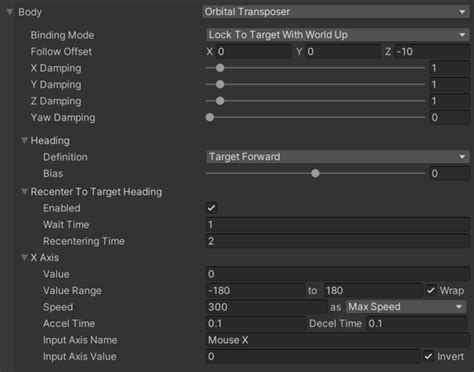 Unity入门 十五 使用cinemachine制作俯视角 第三人称控制器 Ankiima