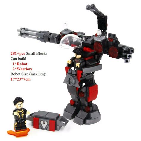 Avengers Robot Antman Armable T Lego 250 00 En Mercado Libre