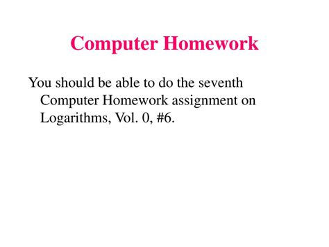 Ppt Part 3 Exponential Functions And Logarithms Powerpoint