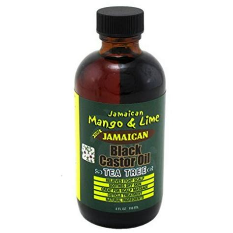 Jamaican Mango And Lime Black Castor Oil 4 Oz