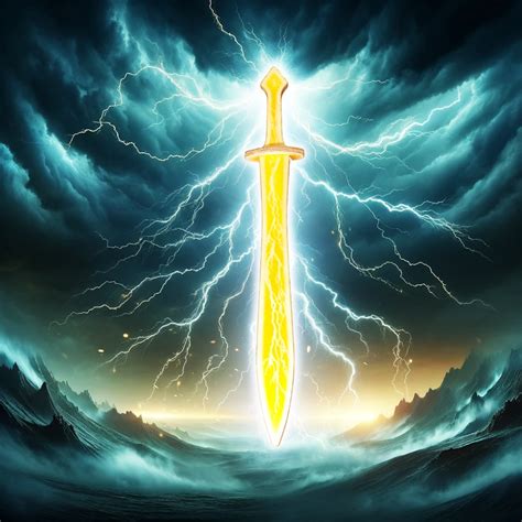 Level 1 Armory Lightning Sword Bolt Blade Durable 23 Inch Long 1