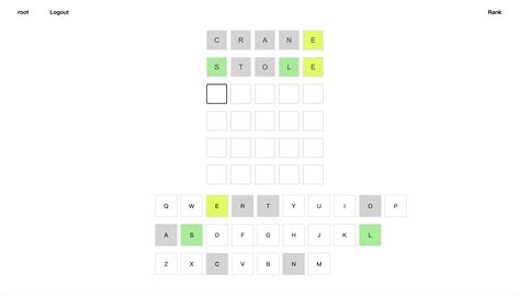 Github Goer Wordle Flask A Wordle Game Implemented By Flask