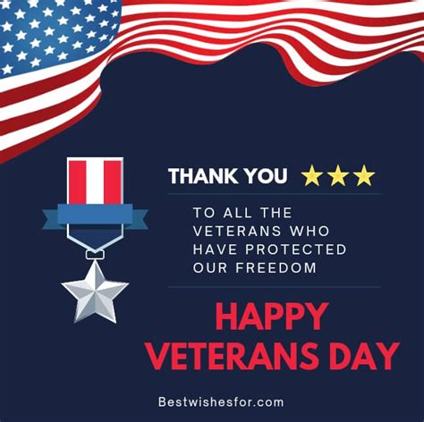 Happy Veterans Day 2023 Wishes Status And Messages Best Wishes