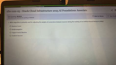 Which Algorithm Is Primarily Used For Adjusting The Weights Of Connection