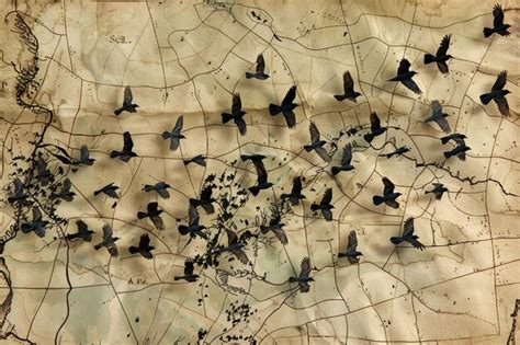 Tracking Wildlife Migration Paths Ar Generative Ai Premium Ai Generated Image