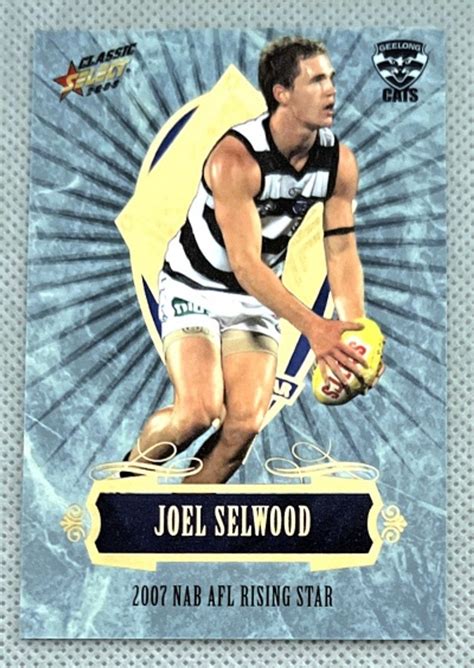 2008 Afl Classic Series Joel Selwood Geelong Cats Rising Star Medallist