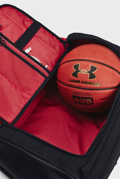 Мужской черный рюкзак UA Project Rock Duffle BP Under Armour 1376459 ...