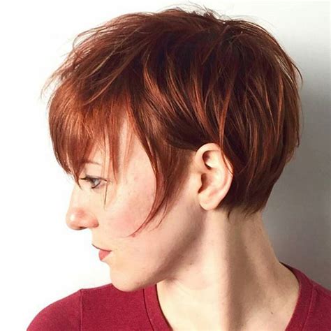 Pixie Cut With Long Sideburns