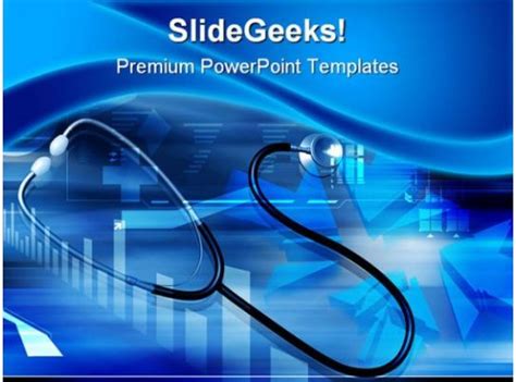 Stethoscope Medical Powerpoint Templates And Powerpoint Backgrounds