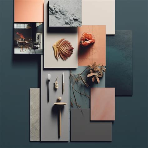A Collection Of Different Colored Pieces Of Art Including A Set Of