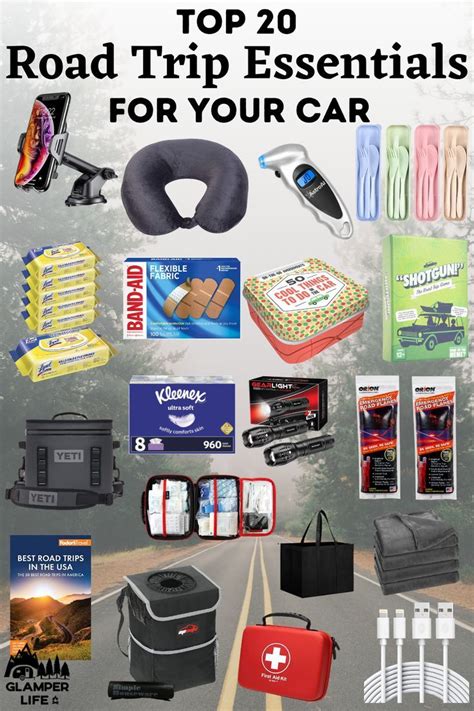 20 Road Trip Essentials Youll Actually Use Road Trip Packing List