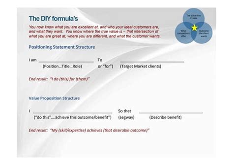 How To Create A Value Proposition Ppt