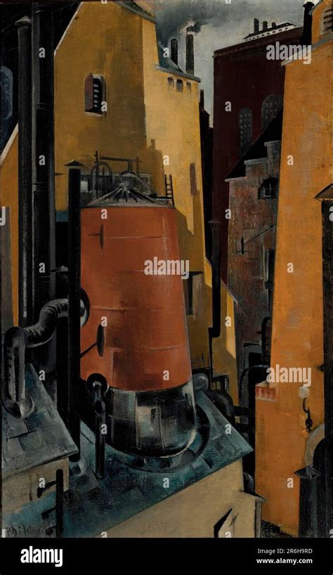 Industry Oil On Canvas Date Ca 1923 Museum Smithsonian American