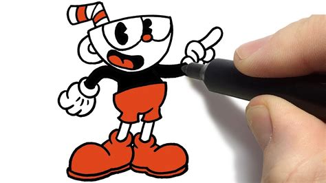 Cómo Dibujar a Cuphead Paso a Paso YouTube