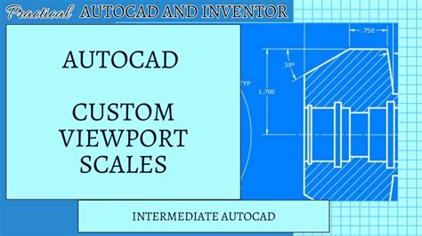 Autocad Creating Custom Viewport Scales Youtube