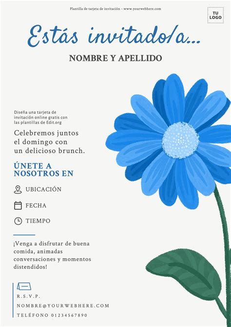 Plantillas De Invitaciones De Boda Editables