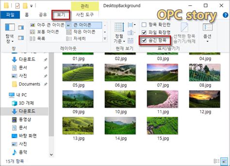 윈도우 로그인 배경 화면을 강제로 변경하는 방법 Opc 스토리