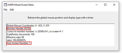Screen Behavior In Windows Hidpi Builds With Multiple Displays