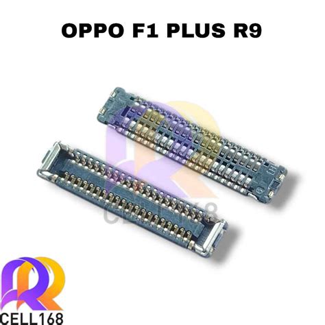 Jual KONEKTOR LCD OPPO F PLUS R SOKET CONNECTOR LCD FPC DIMESIN Shopee Indonesia