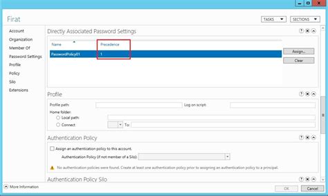 Windows Server 2012 R2 Fine Grained Password Policy FGPP