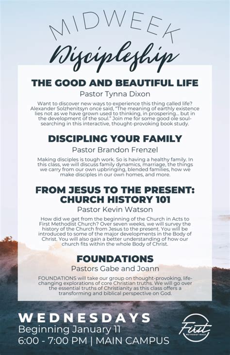 Midweek First Methodist Church Of Waco