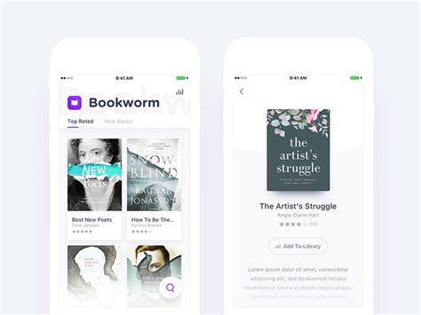 Free Books App Design Exploration By Nimasha Perera Design Popular