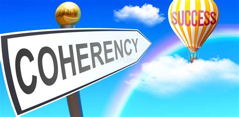 Coherency Leads To Success Stock Illustration Illustration Of Success