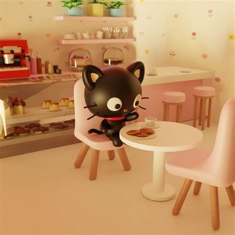 Chococat Sanrio Character 3d Model Cgtrader