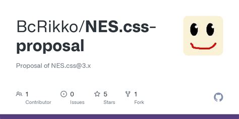 GitHub BcRikko NES Css Proposal Proposal Of NES Css 3 X