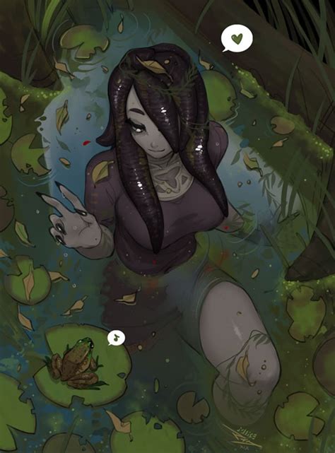 Leech Queen Patreon Fantasy Character Design Concept Art