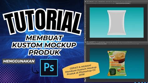 Cara Mudah Membuat Kustom Mockup Produk Di Photoshop CC 2019 YouTube