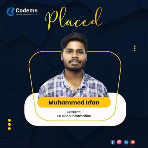 Codeme Hub International Pvt Ltd On Linkedin Codeme Placement