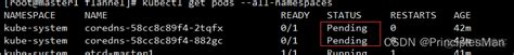 K8s Coredns 一直是pending状态的解决办法wx61133eeec1457的技术博客51cto博客