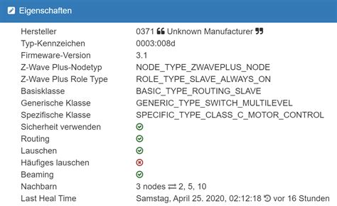 Node Xml Files Missing Command Classes And Missing Information