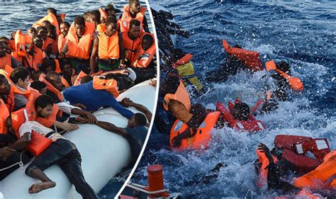 Hundreds Of Migrants Feared Drowned Off Libya Coast In Mediterranean