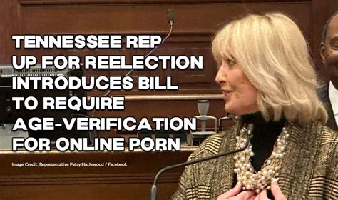 Tennessee Rep Up For Reelection Introduces Bill To Require Age