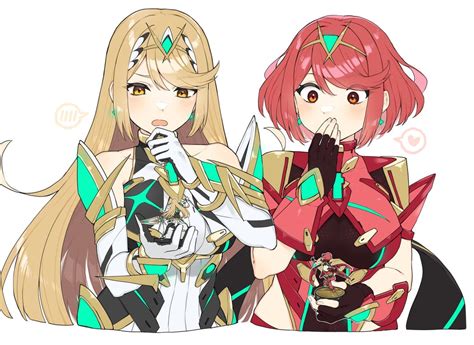 Pyra And Mythra By Kinagi0920 R Xenoblade Chronicles