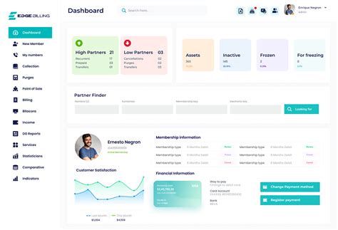 Identidad Visual Edge Billing Behance