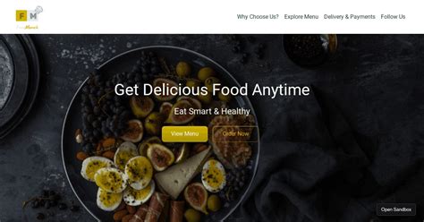 Rajkumar Chaturvedi On Linkedin Webdevelopment Foodmunch Html Css