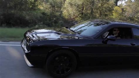 VADER Blacked Out Dodge Challenger RT YouTube