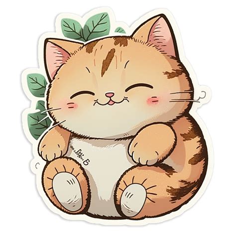 暖心微笑的猫咪