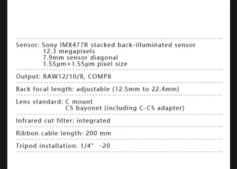 Custom Raspberry Pi High Quality Hq Camera 12 3mp Sony Imx477 Sensor S Lonten Tech