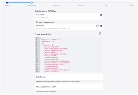 aws organizational unit monitoring setup logicmonitor