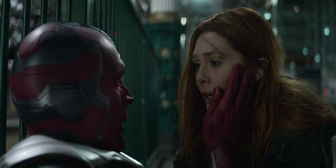 Infinity War Deleted Scene Scarlet Witch Protects The Mind Stone